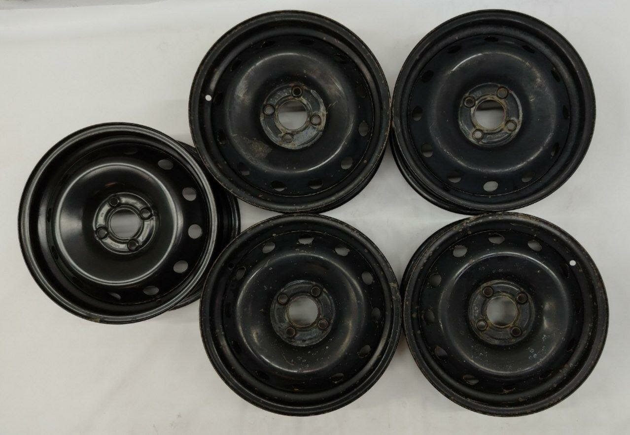 Комплект (5 шт) колесных дисков Штампованные 15x6 PCD 4x100 D60.1 ET50 (оригинал)