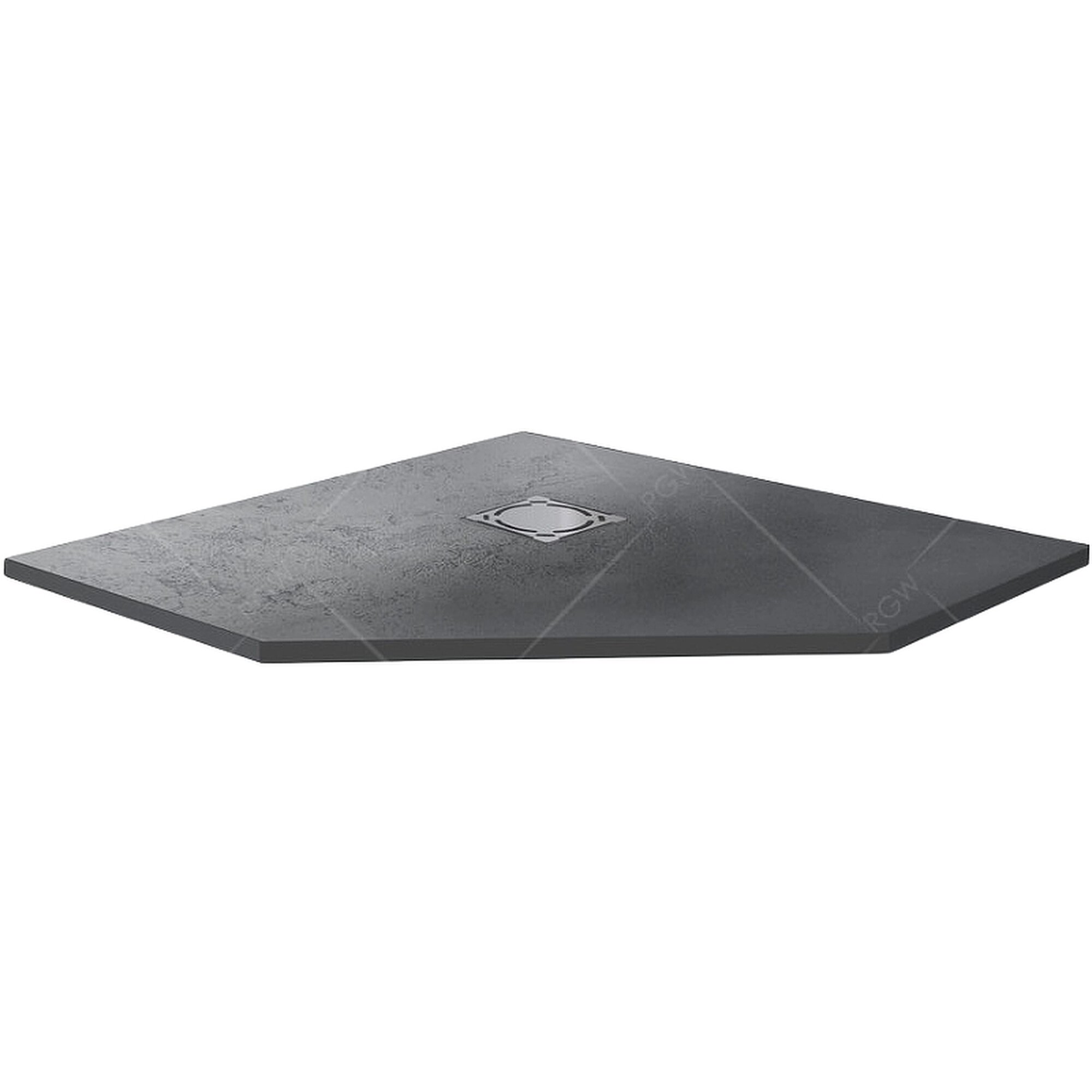Душевой поддон из искусственного камня RGW Stone Tray ST/T-G 100×100 16155100-02 графит