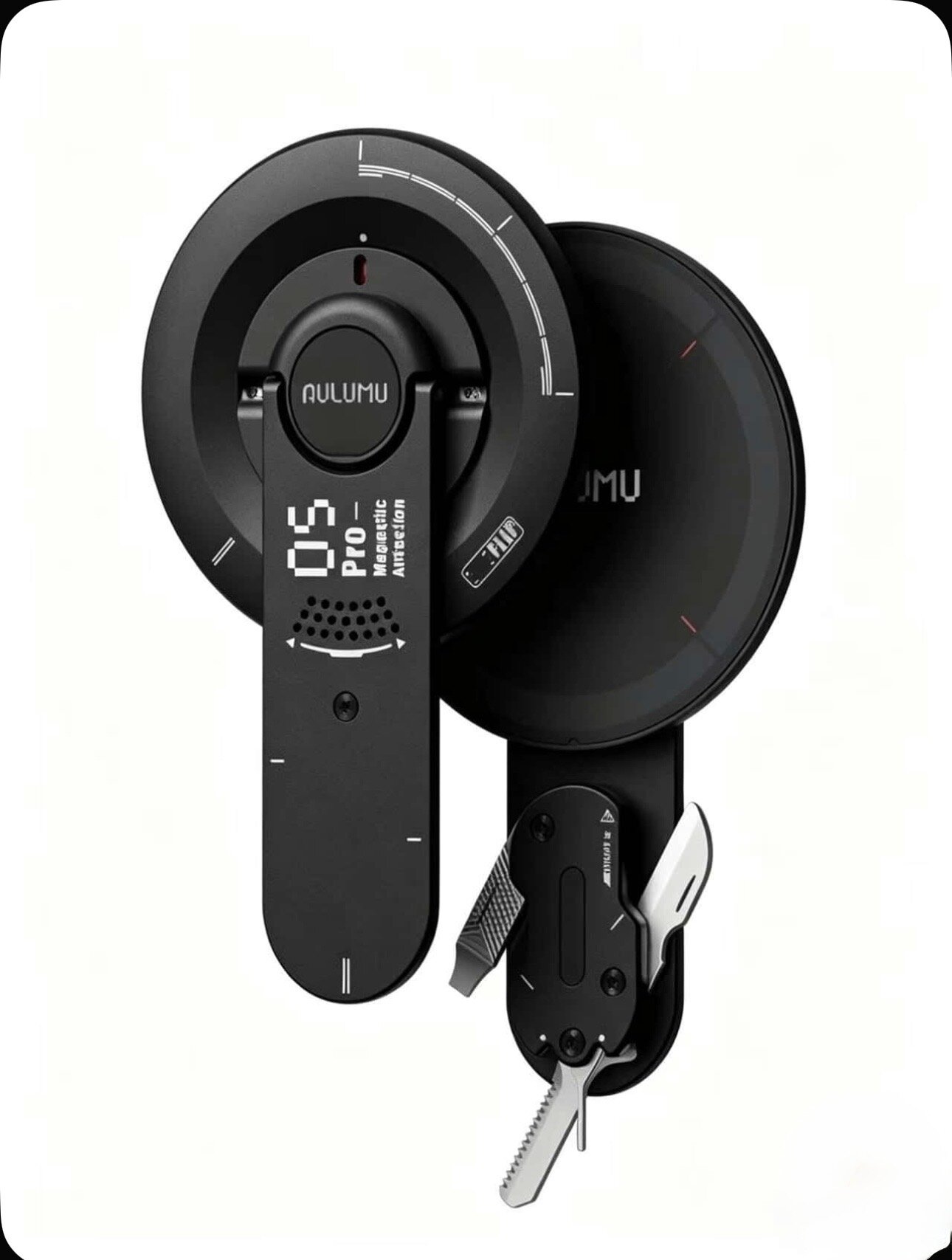 Многофункциональная магнитная подставка для телефона AULUMU G05 Pro 8-в-1 Черный, G05 Pro Black