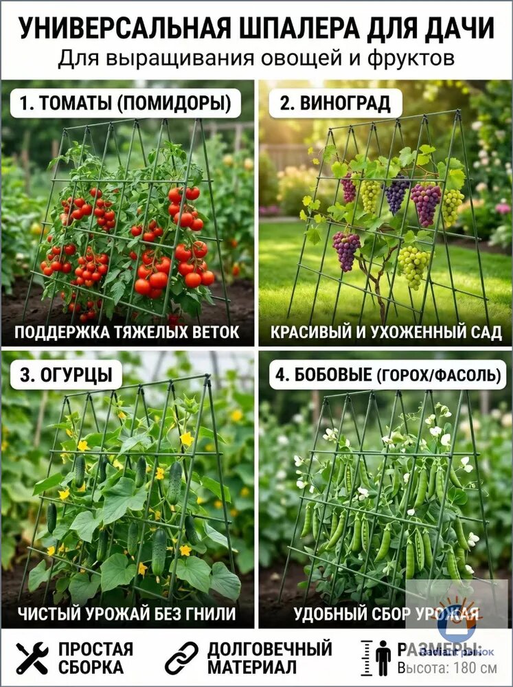 Шпалера,2см,30шт — фото 1