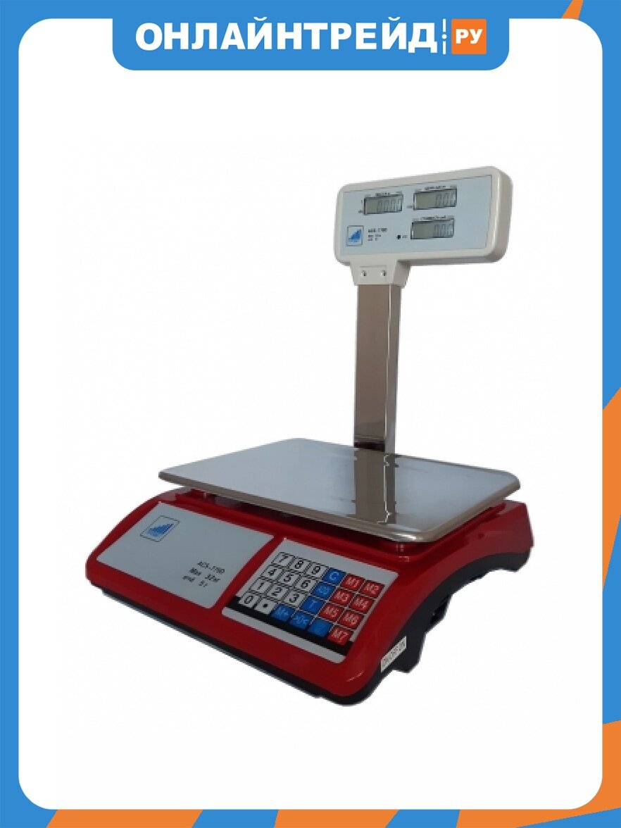 Весы бытовые Профит 779D (32кг/5г) стойка LCD (без поверки)