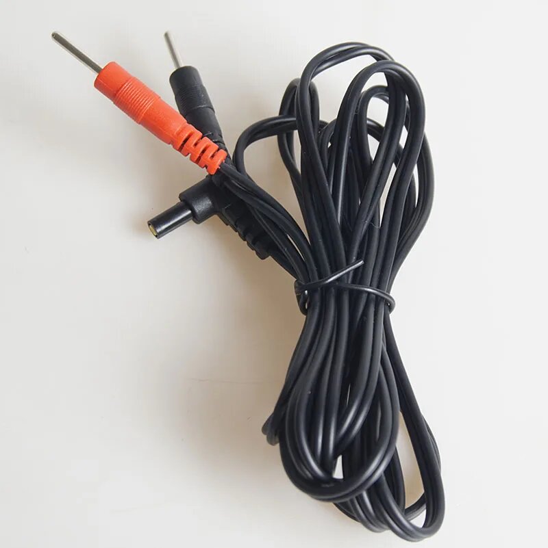 DC2.35 электрошоковые свинцовые Кабели Адаптеры, Estim E stim секс-игрушки, P Electro Cable