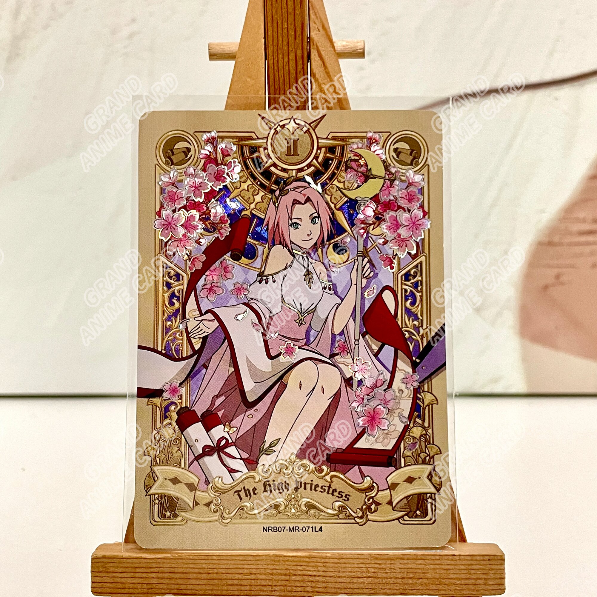 Коллекционная карта Naruto Kayou The High Priestess MR-071