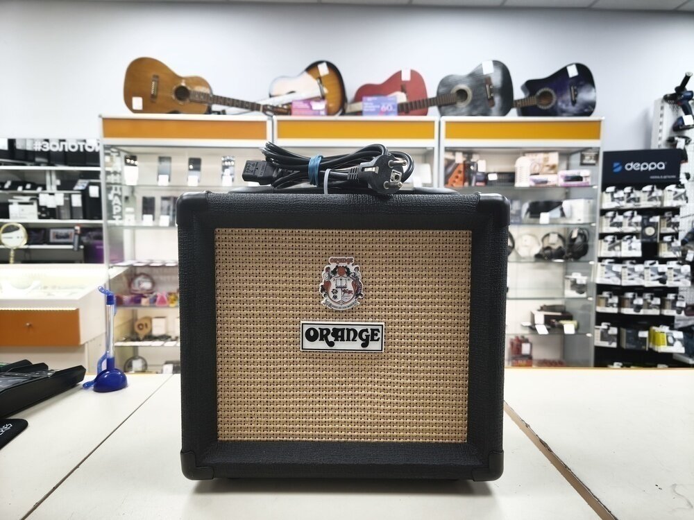 Orange Crush 12 BK Комбоусилитель для электрогитары, 12 ватт, 1х6", черный