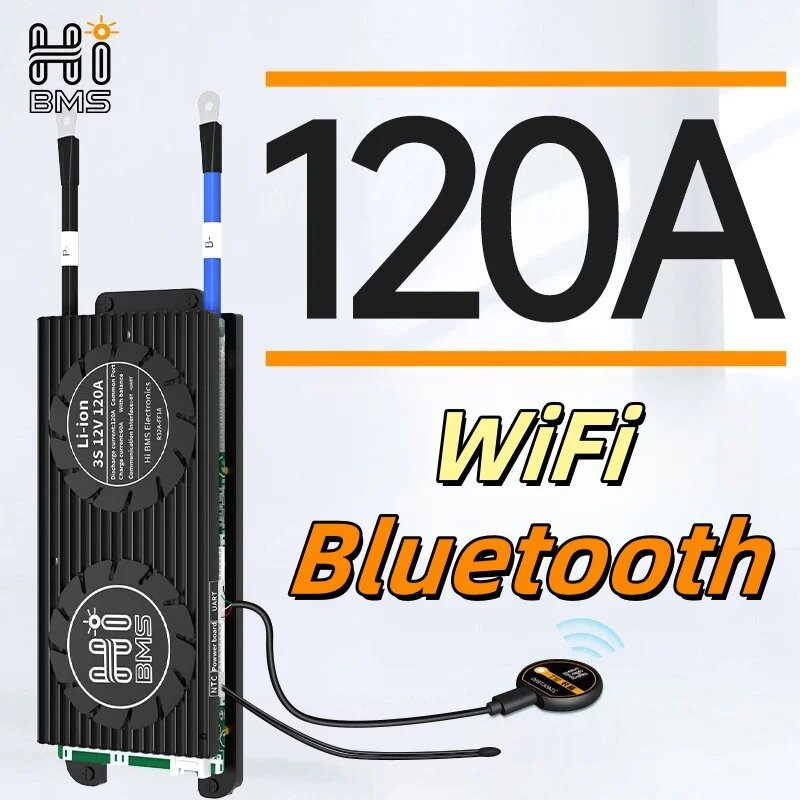 Bluetooth BMS 8S 24V плата защиты аккумулятора