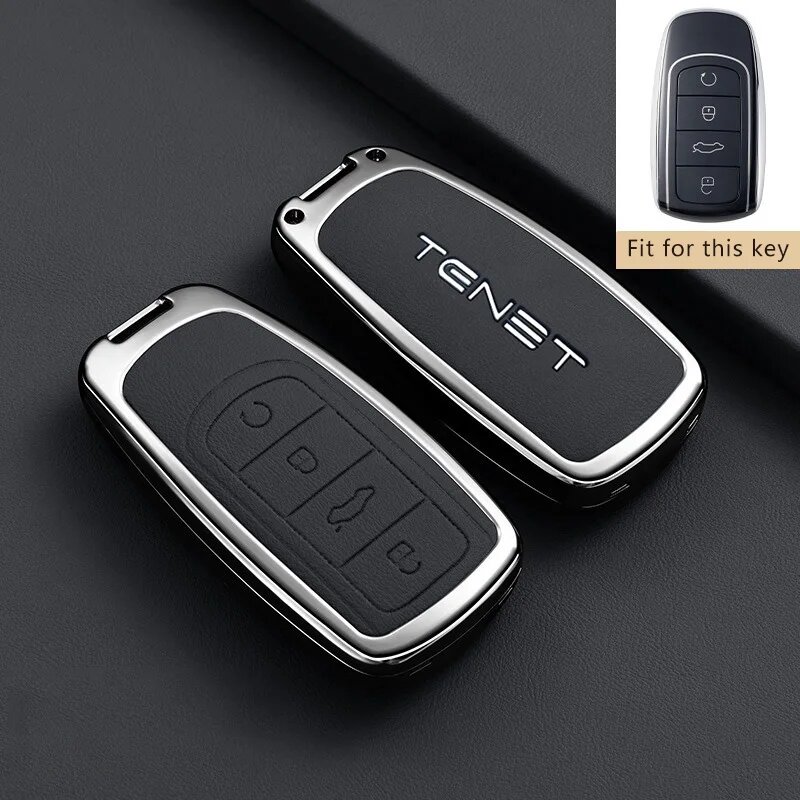 Чехол для ключа Tenet T7 T8 T9 черный, Style 3