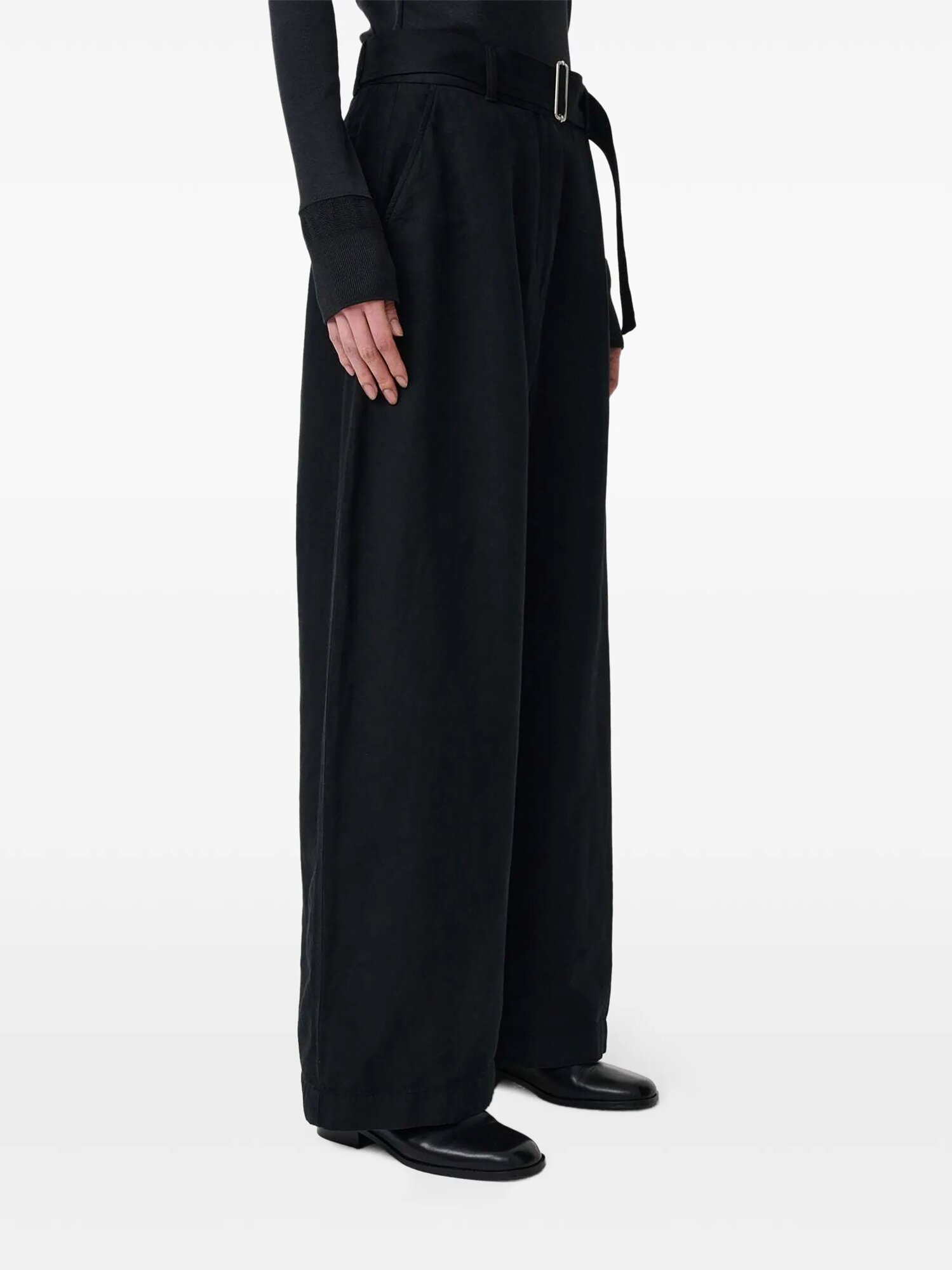 Брюки Studio Nicholson Chatto belt-loop trousers, размер 4 — фото 1