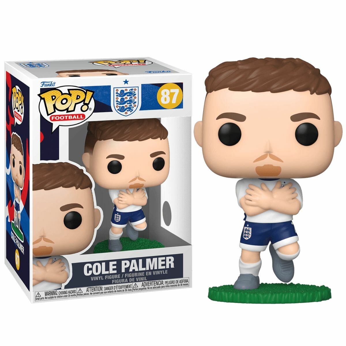 Фигурка Funko Pop Фанко поп футболист Коул Палмер Cole Palmer из команды Англии 87