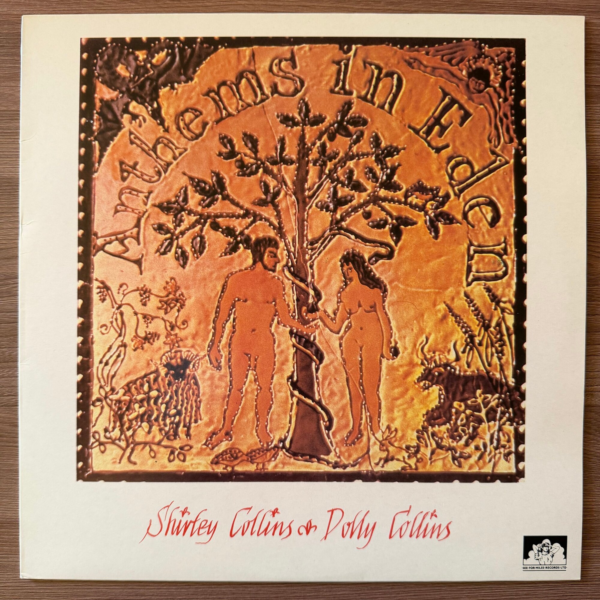 Виниловая пластинка Shirley Collins & Dolly Collins Anthems In Eden (Англия 1985г.)