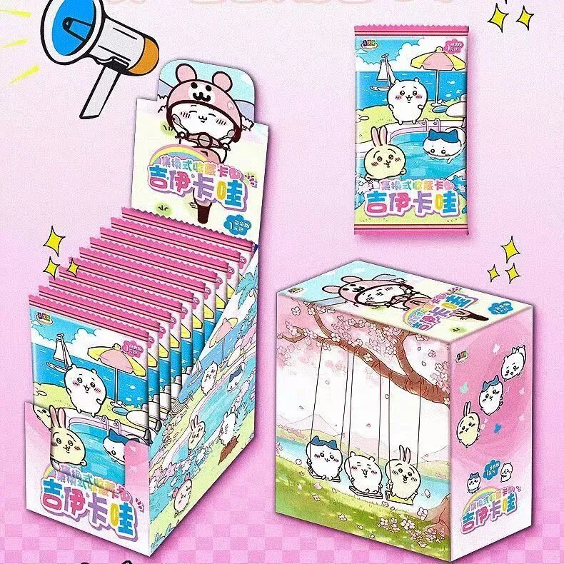 Чиикава коллекционные аниме карточки 2/Chiikawa anime cards collectibles 10 packaging