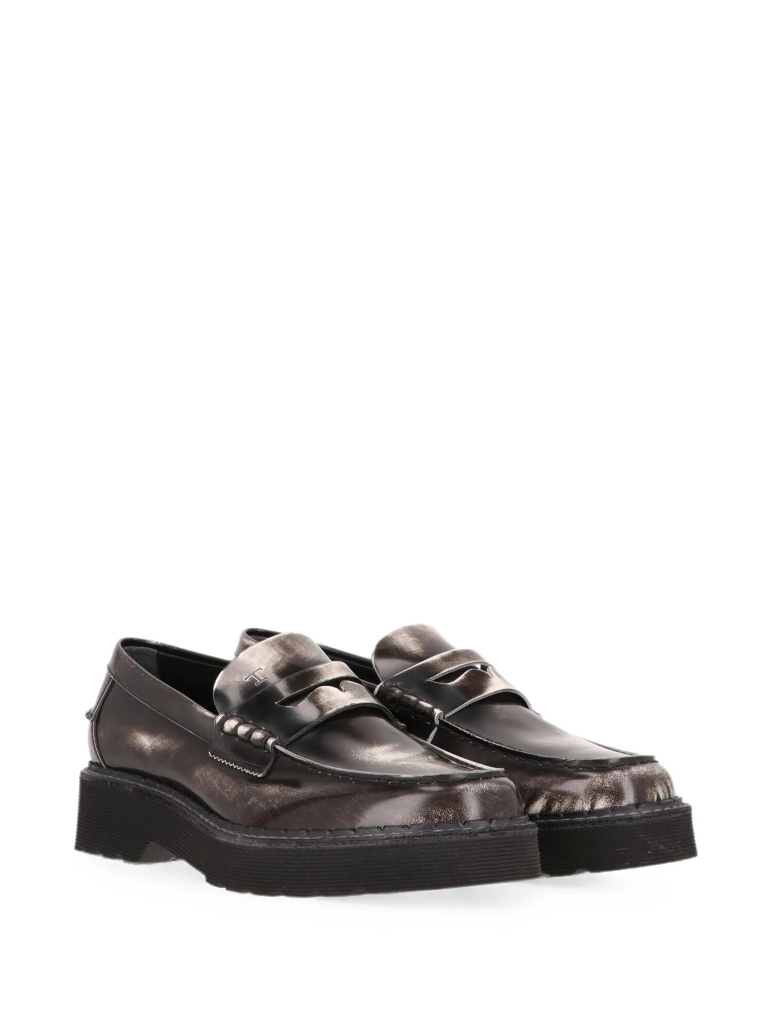 Лоферы Tod's Leather penny loafers, размер 7 — фото 1