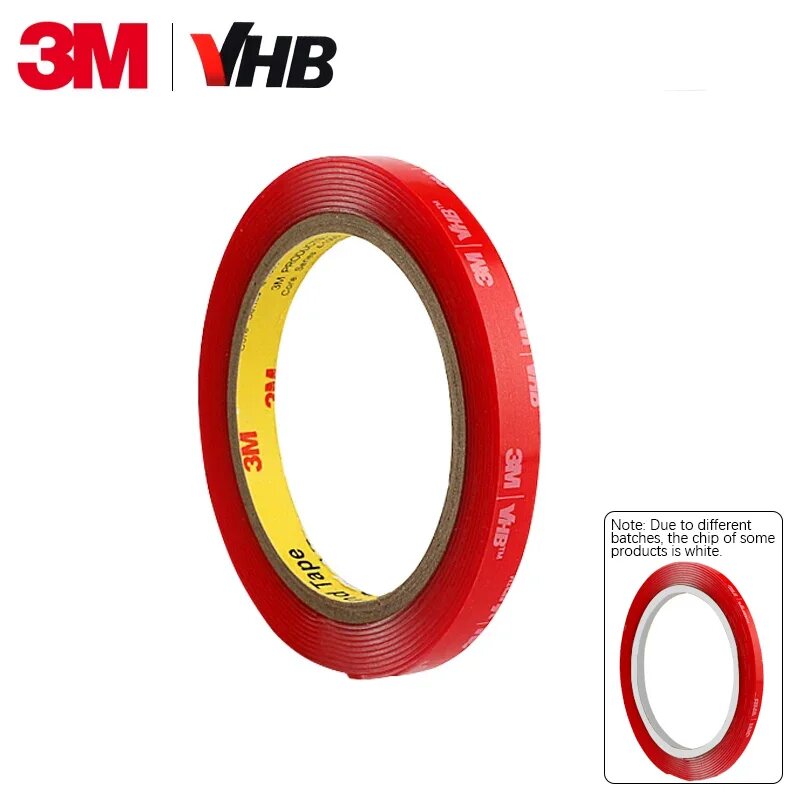 3M VHB Двусторонняя лента, 5mm-3m, Цвет: 5mm-3m