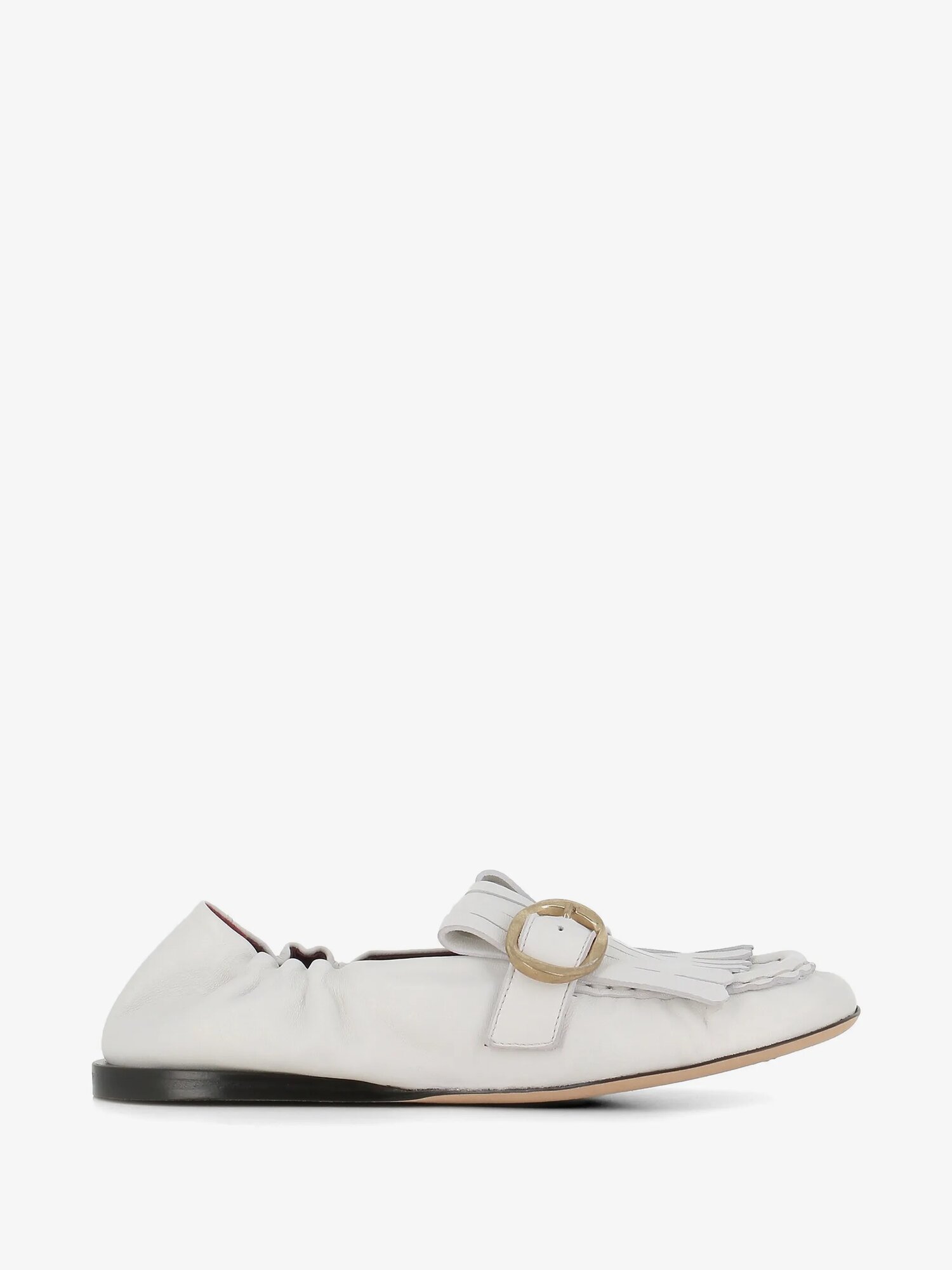 Лоферы Buckle fringed loafers