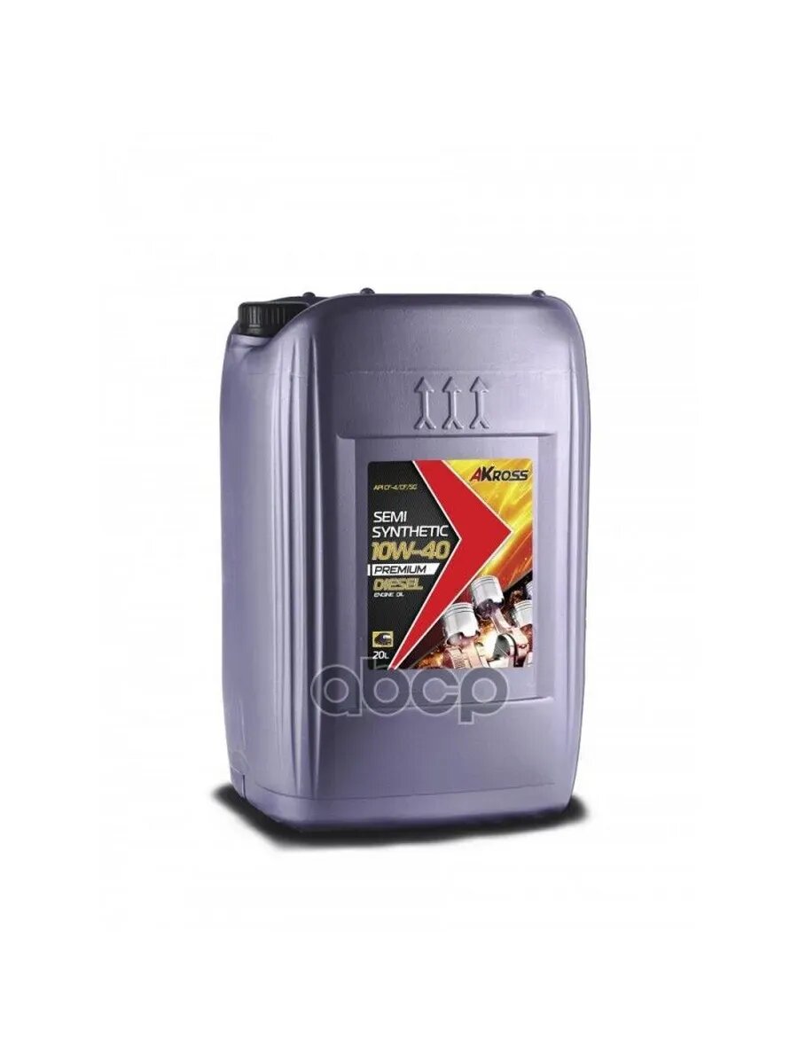 Масло Akross Premium Diеsel 10W-40 Cf-4/Cf/Sg Полусинт. 20л