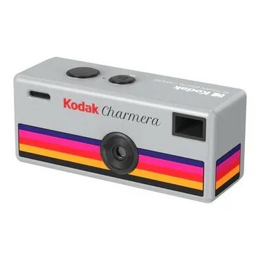 Цифровая камера-брелок KODAK Charmera 1987 Key Chain, серый, уценка