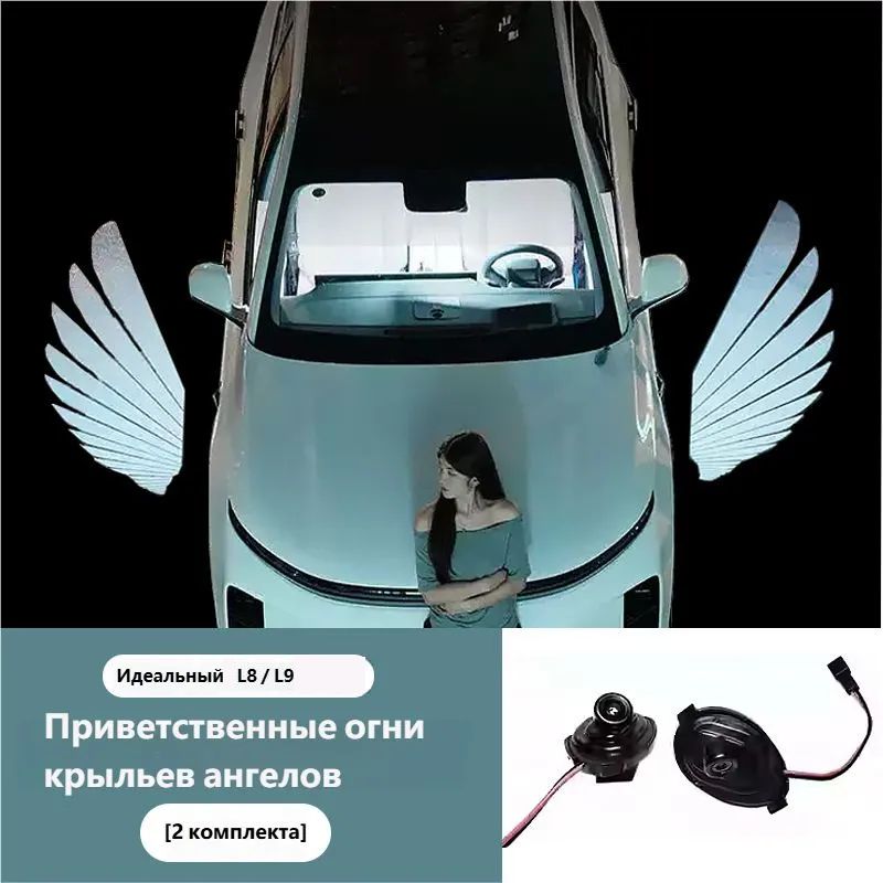 Проекция логотипа автомобиля