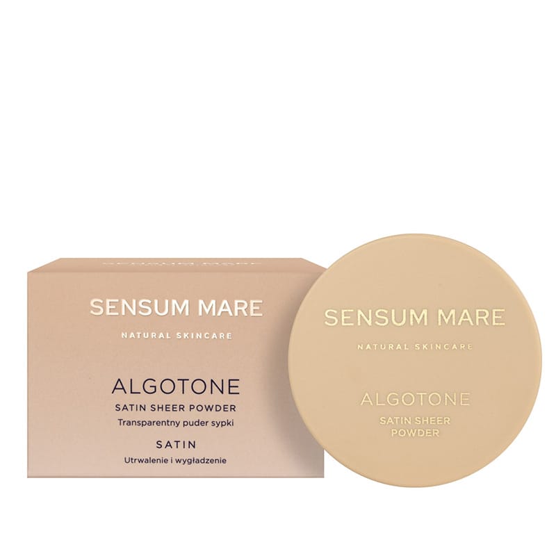 Пудра Sensum Mare AlgoTone SATIN Sheer Powder Прозрачная рассыпчатая пудра () Satin 10 г