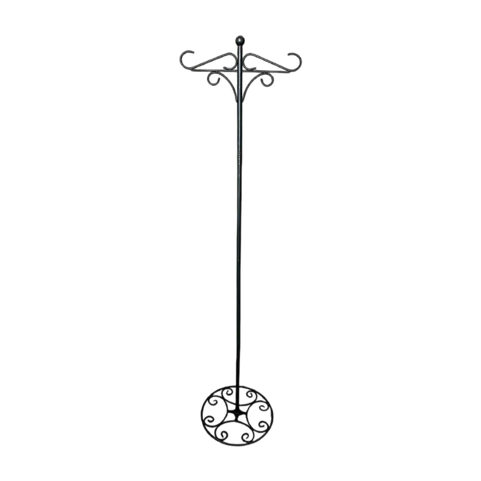 Подставка для садового крюка Shepherds Hook Stand Yard Heavy Duty Garden Hook для подвешивания светильников и цветочных горшков.