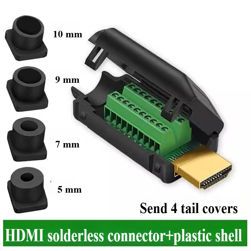 HDMI разъем без пайки 2.0 5