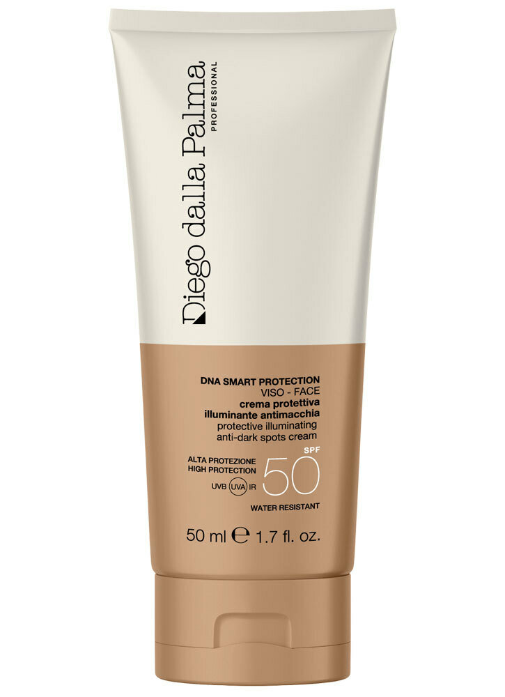 DNA SMART PROTECTIVE ILLUMINATING ANTI - DARK SPOTS CREAM SPF 50+ Солнцезащитный крем SPF50 для лица (водостойкий) 50мл.