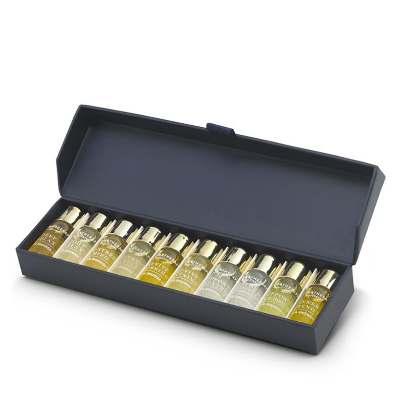 Набор уходовой косметики Aromatherapy Associates Discovery Bath & Shower Oils Collection Набор коллекция 10 мини-масел для ванны и душа 10 x 3 мл