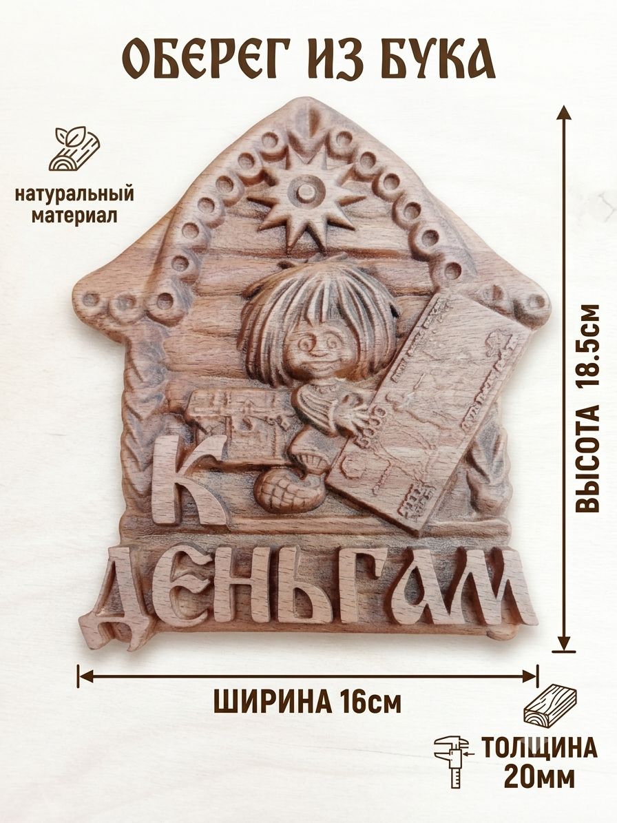 Резное панно, 3д оберег, резной, деревянный