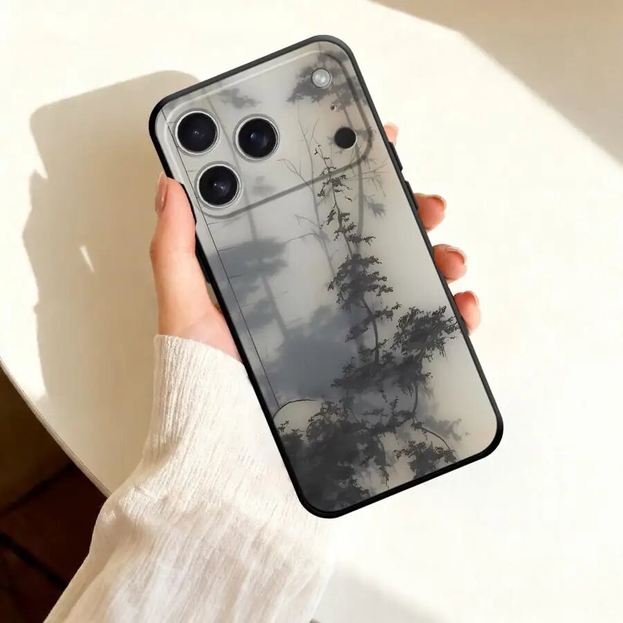 Чехол-накладка Branch Shadow для Apple iPhone 17 Pro Max, SE, 11, 7, 8, 14, X, XS, 13 iPhone 12 Про