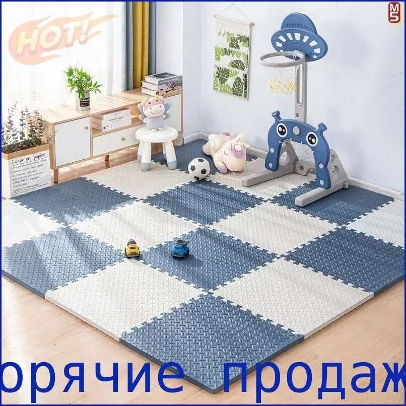Плитка ПВХ 10 шт. Горячие продажи Модульная ПВХ плитка размером 30x30 см — фото 1