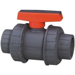 Кран шаровый под вклейку ERA UTB01 д.32 (разъемный с двух сторон)