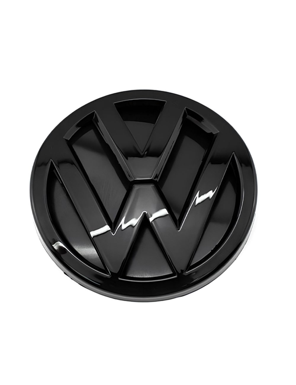 Эмблема на багажник для Volkswagen черный глянец 130 мм.