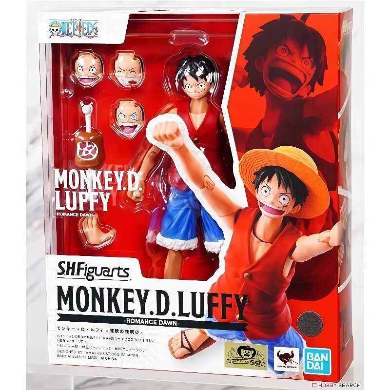 Фигурка Bandai SHFiguarts One Piece Monkey D. Luffy Romance Dawn