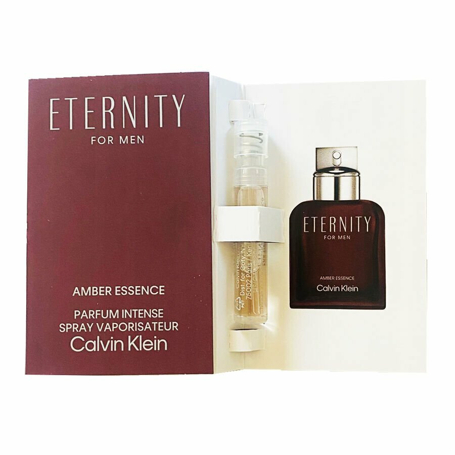 Calvin Klein Eternity Amber Essence мужские духи Parfum Intense 1.2 мл пробник, восточные