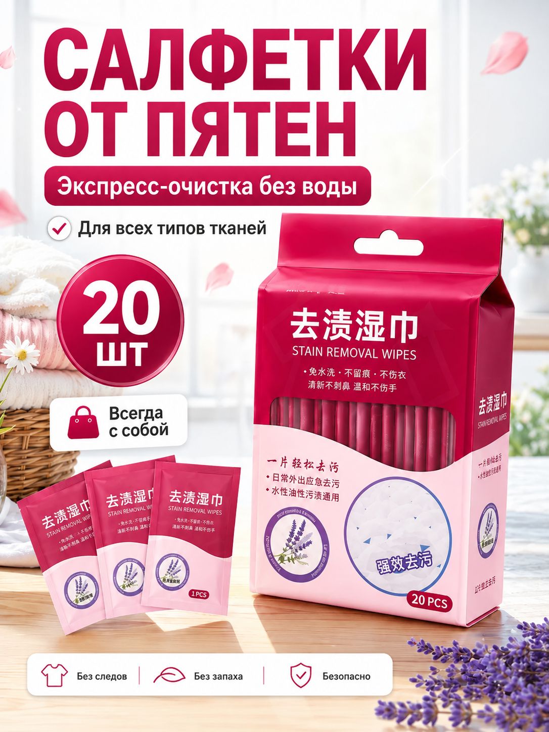 Влажные салфетки от пятен для одежды и обуви, мини пятновыводитель, очищающие салфетки для удаления загрязнений в дороге и дома