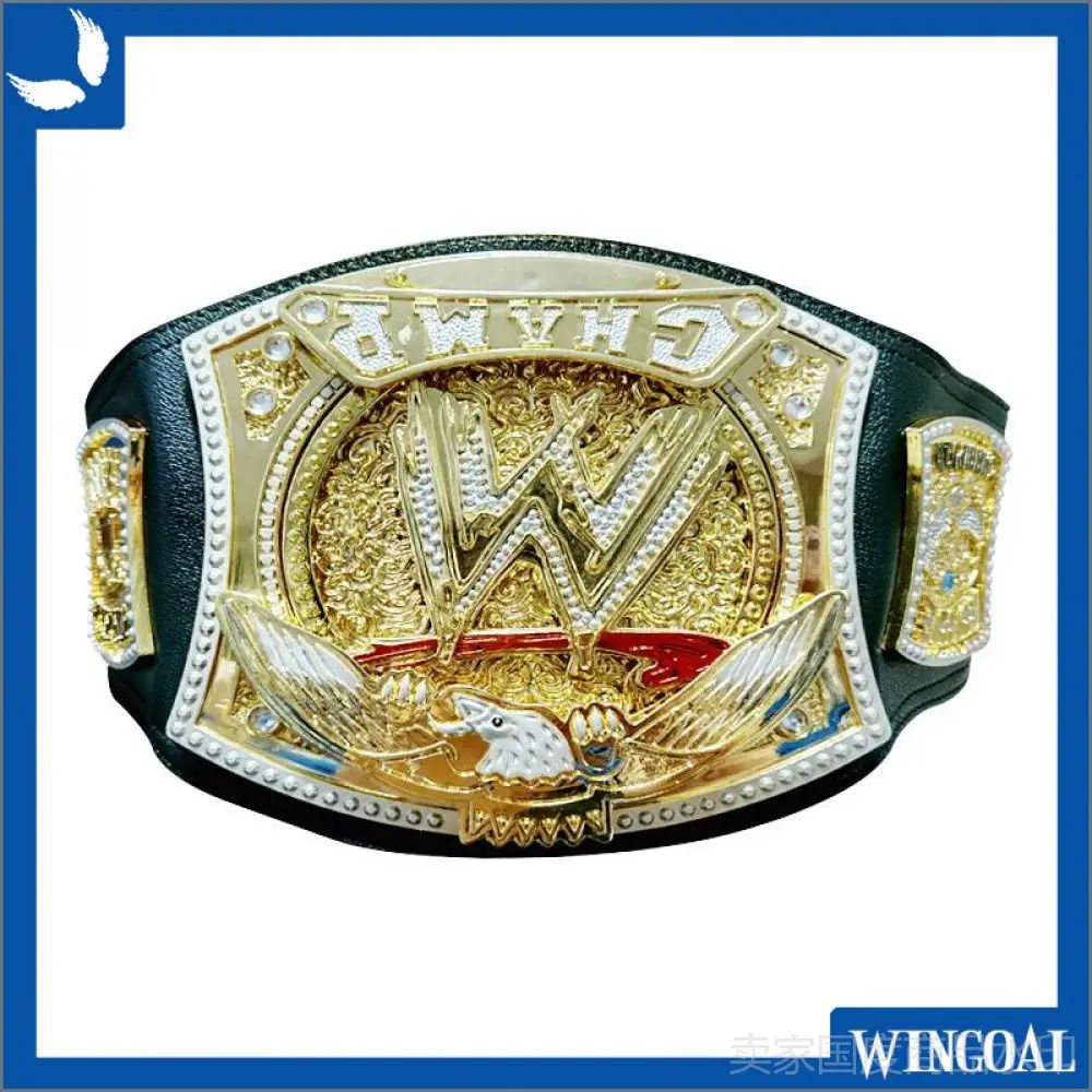 Чемпионский пояс борца Спиннер вращающийся логотип "W" 125 см