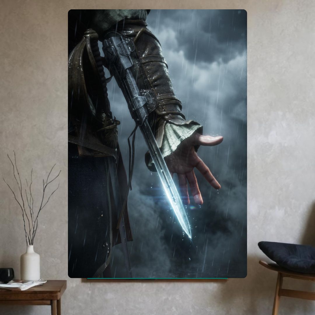 Картина на металле - Assassins Creed 20*30 см