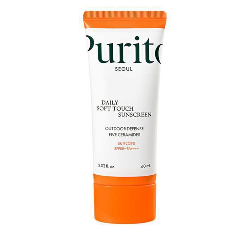 Средство солнцезащитное Purito Daily Soft Touch Sunscreen SPF 50+ PA++++ Высокоэффективный солнцезащитный крем 60 мл