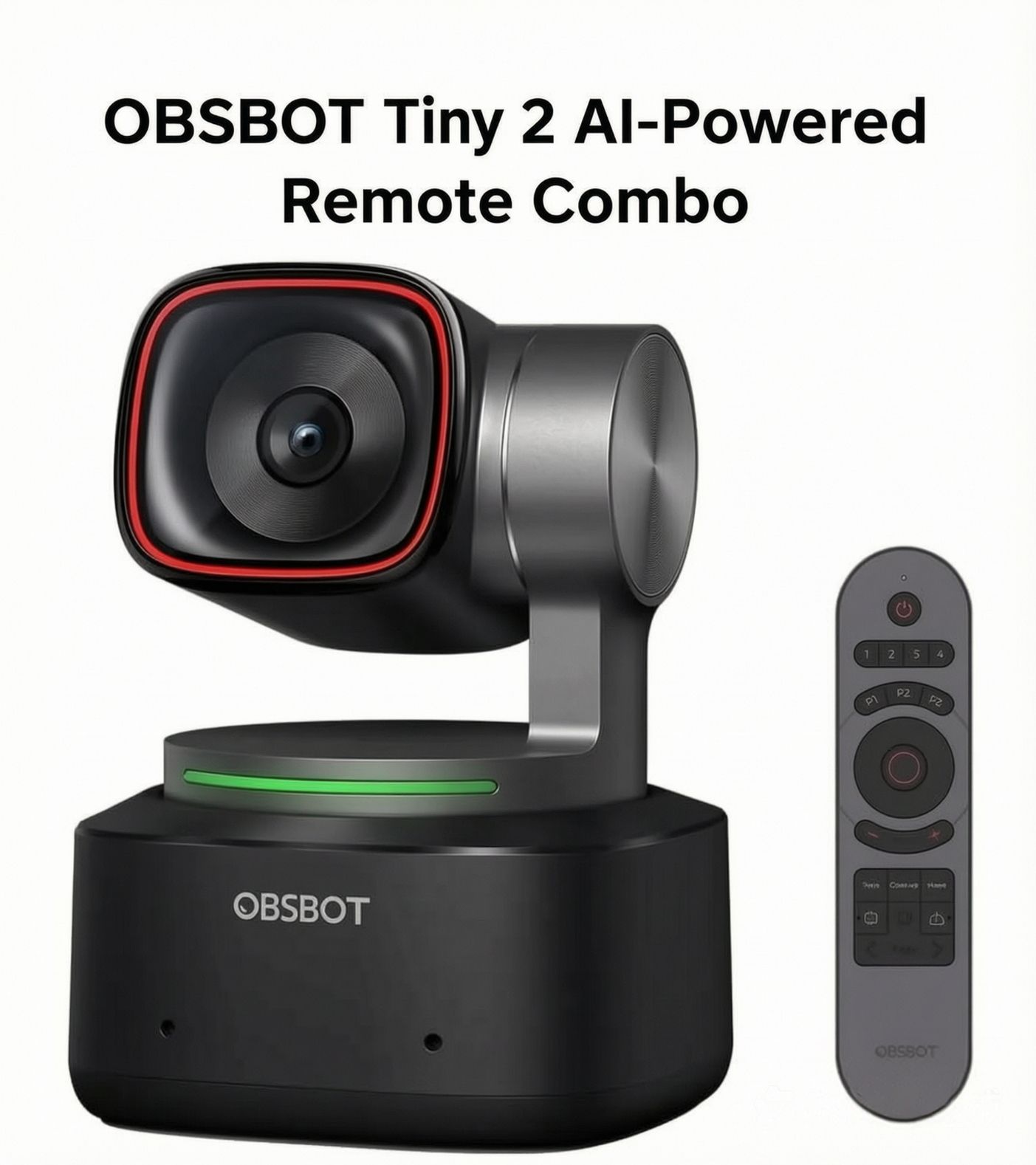OBSBOT Tiny 2 4K , автофокусом и HDR. Сенсор 1/1.5", 60 к/с