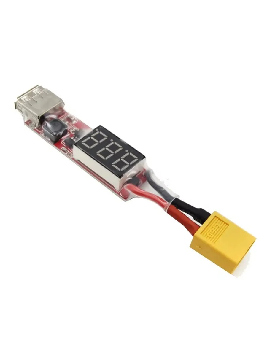 Литиевого Аккумулятора XT60 В USB-Зарядное Устройство 2S-6S
