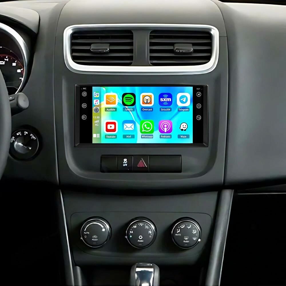 7-дюймовая автомобильная стереосистема для Dodge Avenger 2011-2014, головное устройство с двойным DIN и Carplay,