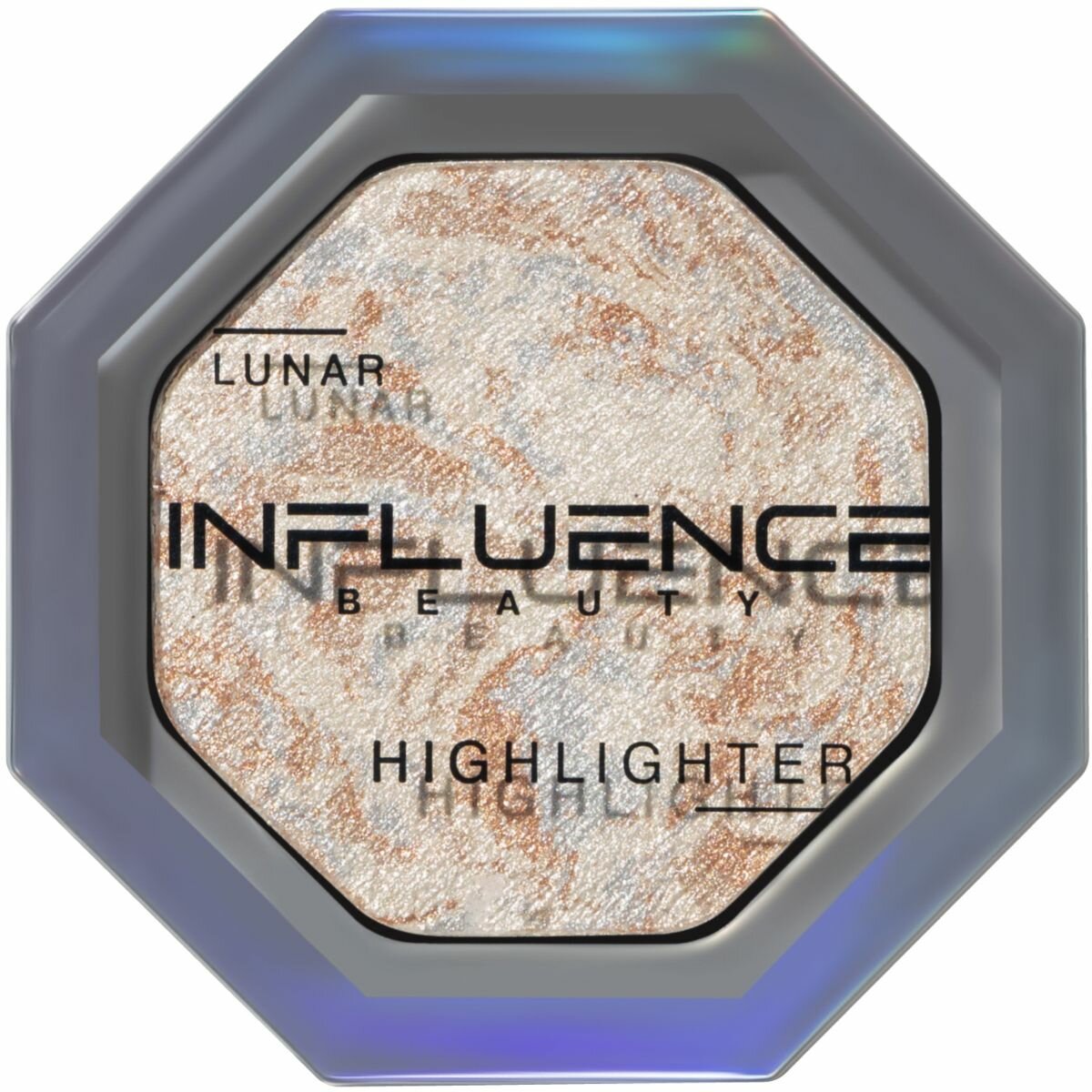 Influence Beauty Lunar Хайлайтер Серебристо-кремовый Highlighter