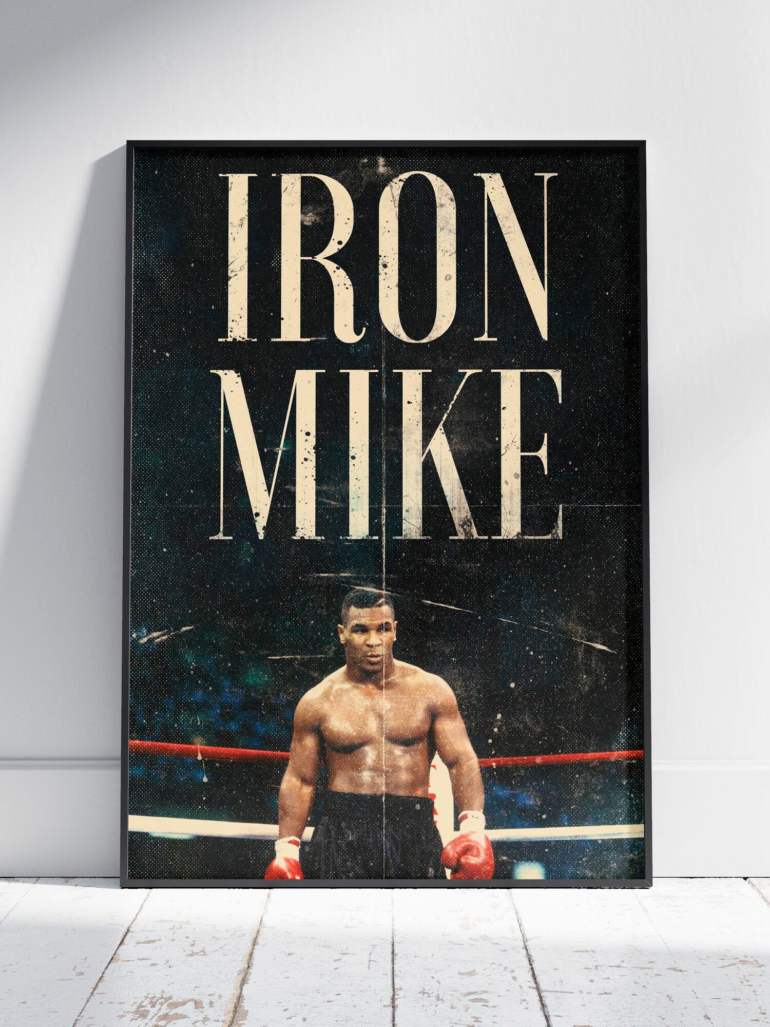 Плакат на стену для интерьера Легенды Бокса (Майк Тайсон - Mike Tyson 22) - Постер по спорту и физической активности формата A3 (30x42 см)