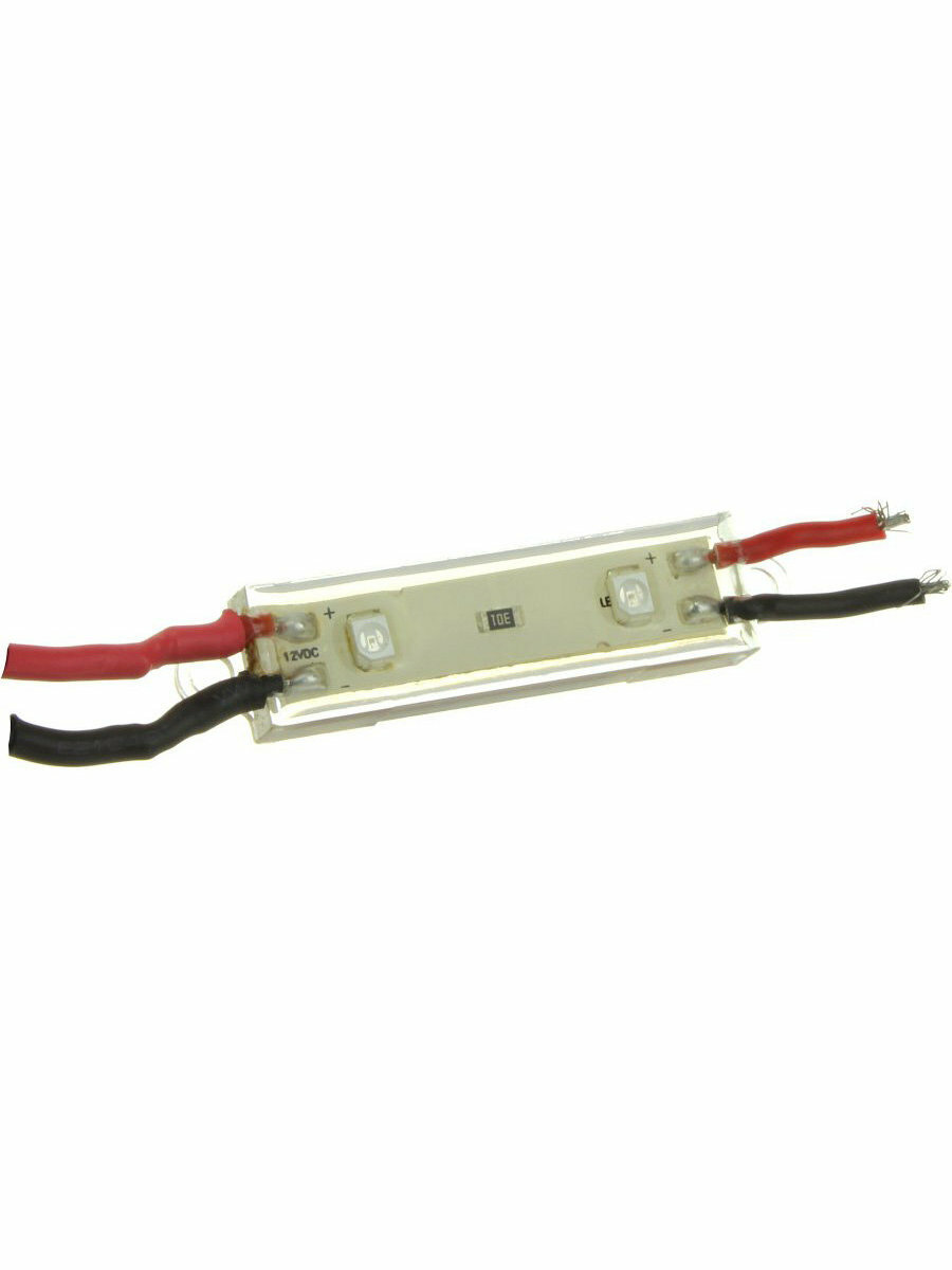 Светодиодный кластер 12V 2Светодиодный 4см, цвет синий