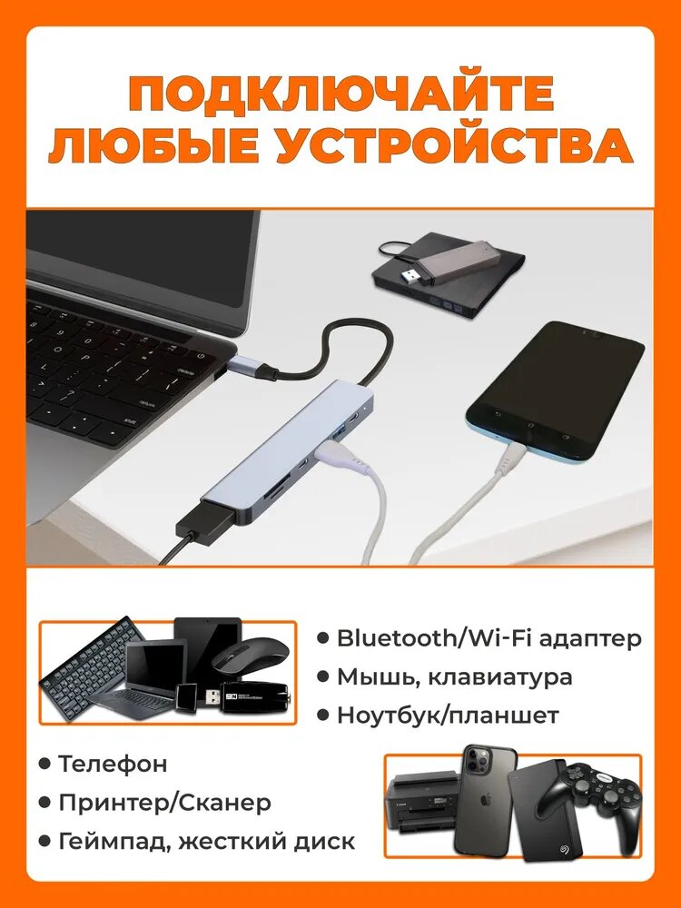 USB-концентратор — фото 1