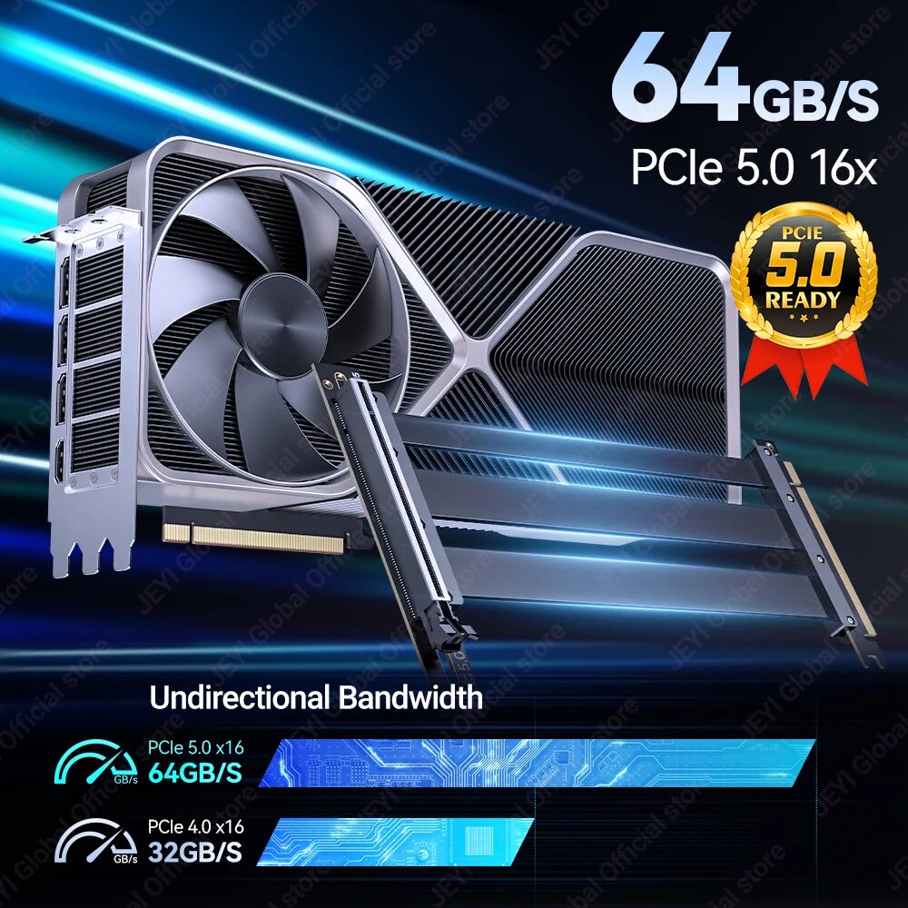 JEYI 2-Slot GPU Vertical Bracket — фото 1