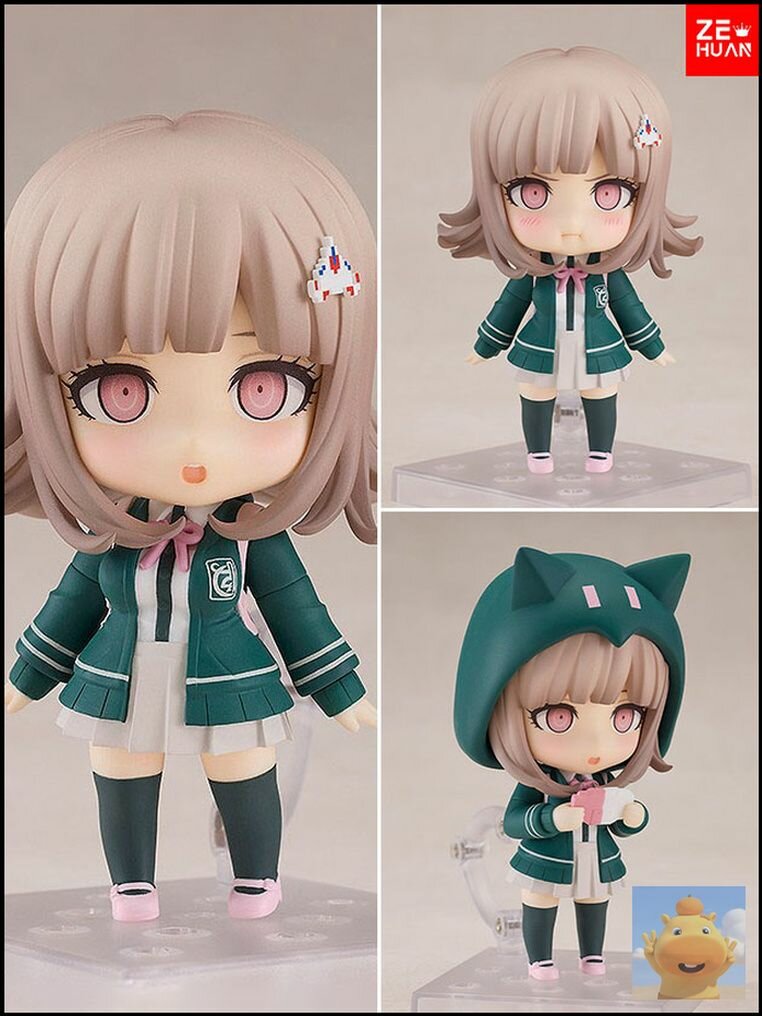 Aниме фигурка Данганронпа Чиаки Нанами / Nendoroid #2227 Nanami Chiaki (10cm)
