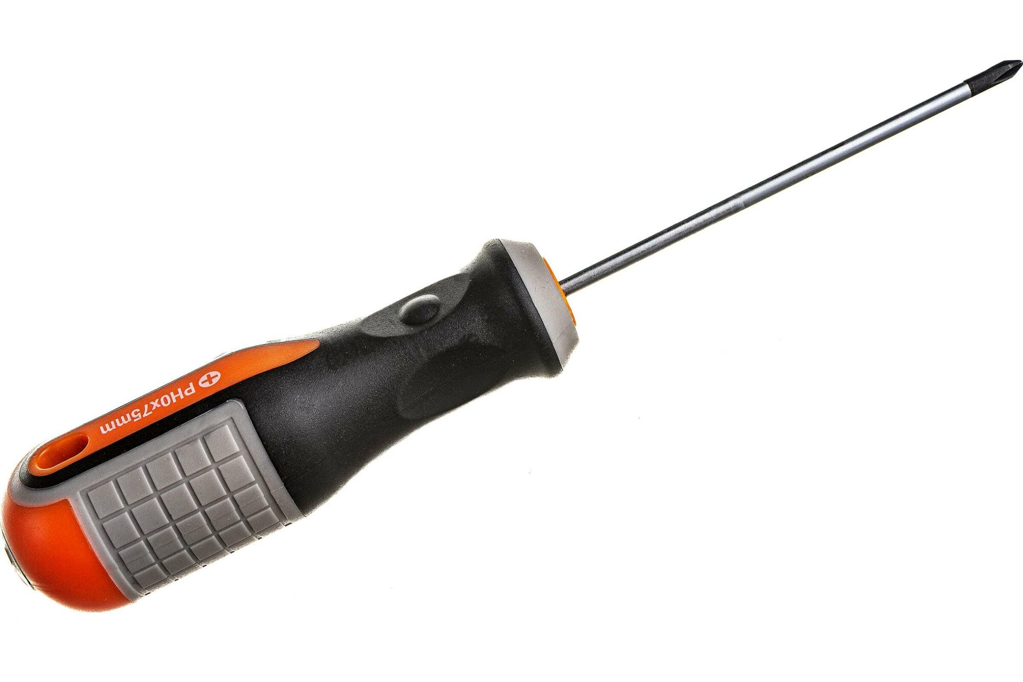 Отвертка крестовая PH0х75мм (Ombra) 751075