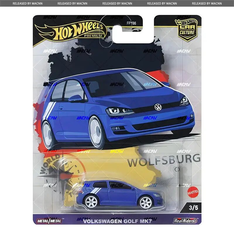 Hot Wheels Volkswagen Golf MK7, C