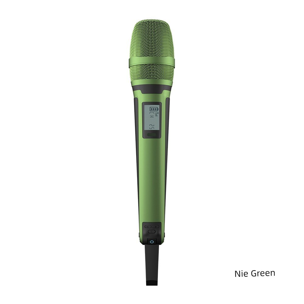 G-mark SKM9000 беспроводной микрофонный набор, 1 передатчик для 1 приемника, портативный караоке-микрофон зеленого