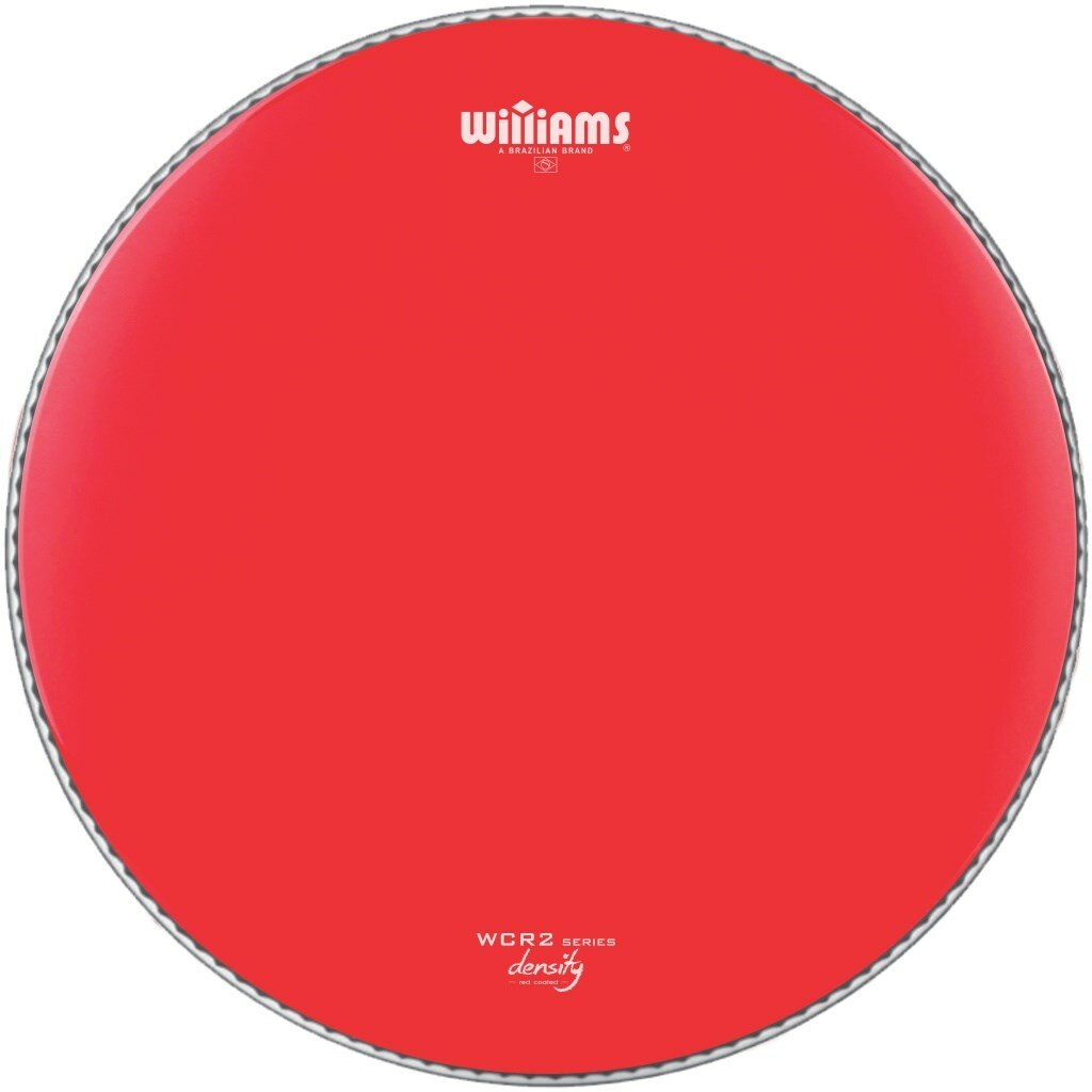 Williams WCR2-10MIL-20 Density Red Series Пластик для бас-барабана 20", с покрытием, красный