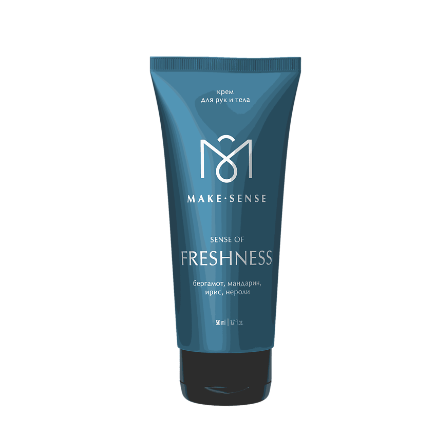 Крем Make Sense для рук бергамот мандарин sense of freshness, 50мл